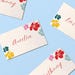 Editable Printable Name Cards Template, Canva Custom & Digital Download ...