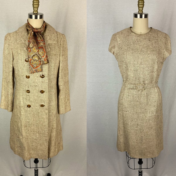 1960s Sheath Dress and Matching Coat - Etsy