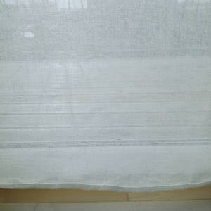 Long Linen Curtain - Sheer Linen Curtain - Transparent Linen Curtain ...