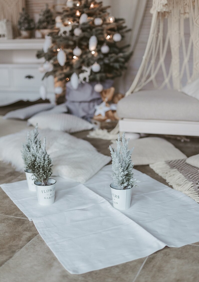 Natural Linen Mat / Rug Made of Organic Linen Flax | Etsy