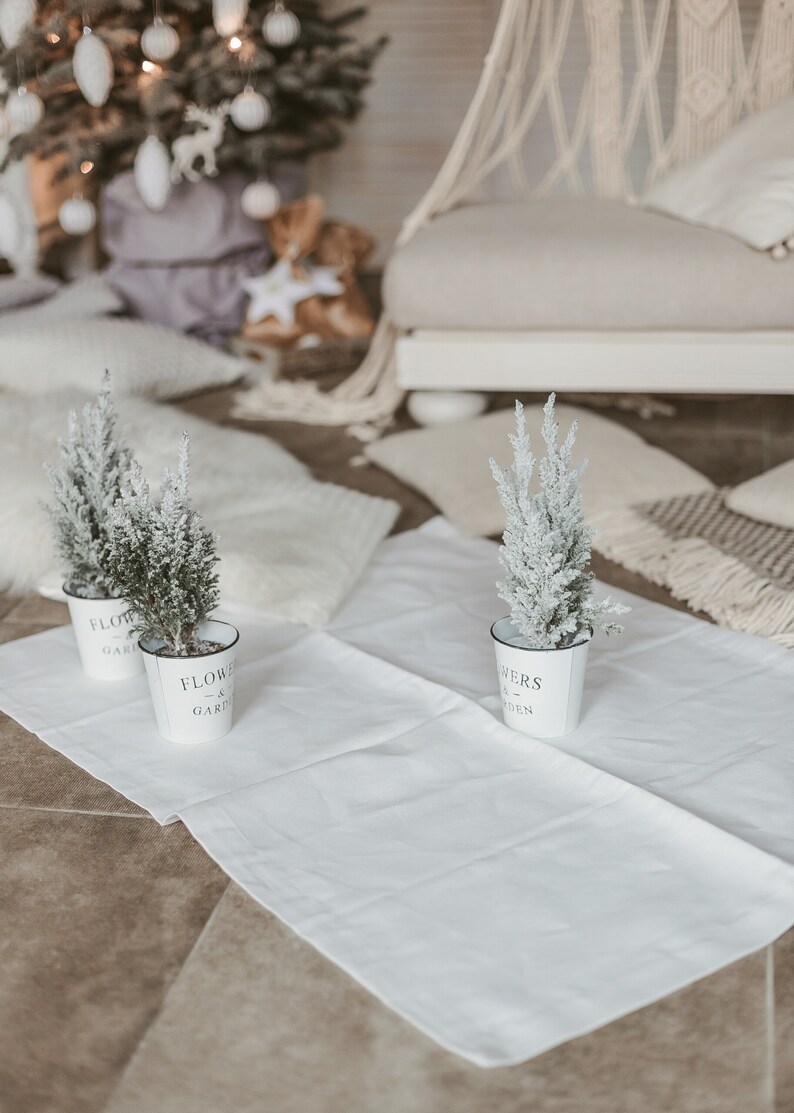 Natural Linen Mat / Rug Made of Organic Linen Flax | Etsy