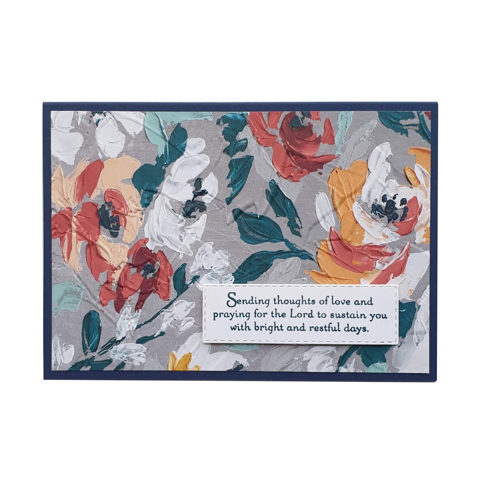 CHRISTIAN ENCOURAGEMENT CARD Trusting God Christian Greeting - Etsy