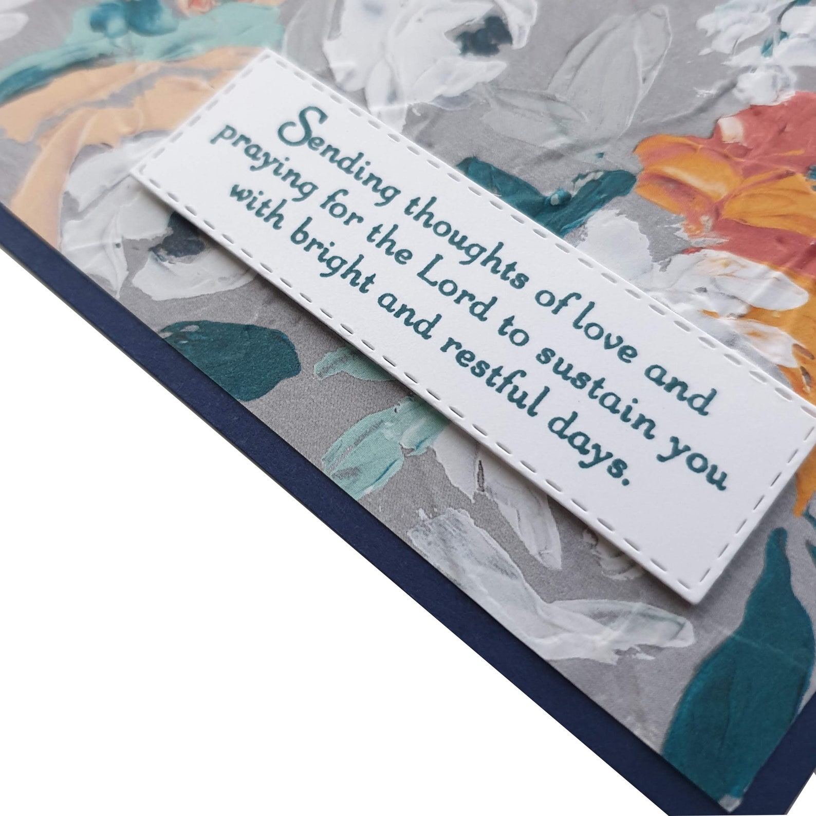 CHRISTIAN ENCOURAGEMENT CARD trusting God Christian greeting | Etsy