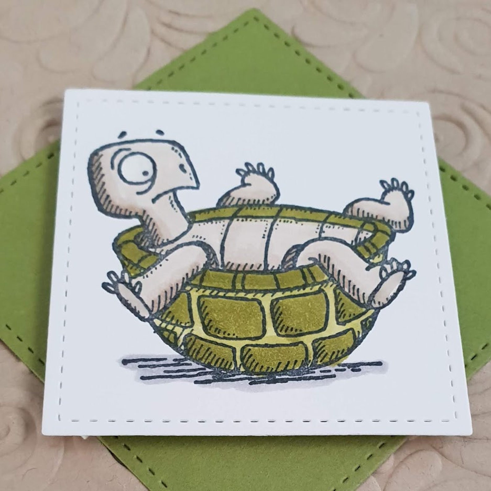 GET WELL CARD Turtle Card Get Well Soon Funny Get Well | Etsy