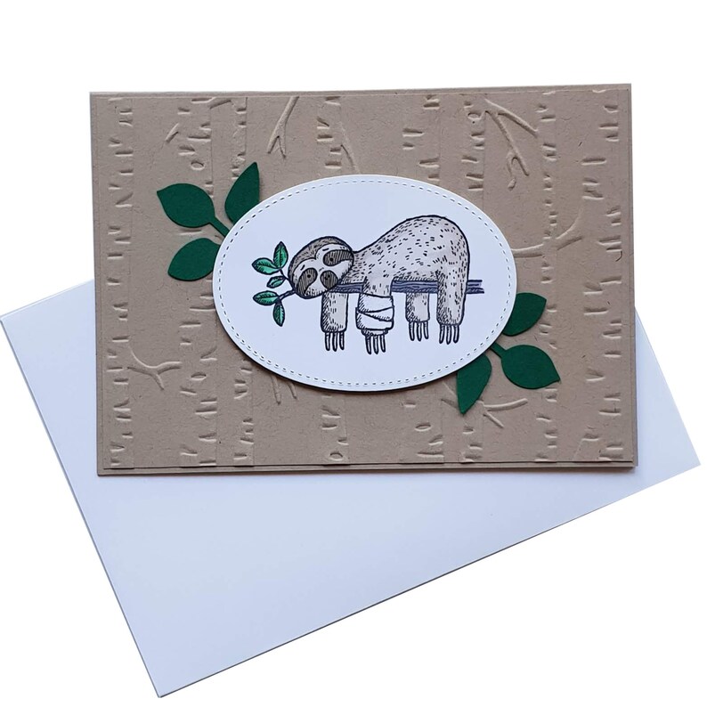 GET WELL CARD sloth card get well soon funny get well card | Etsy