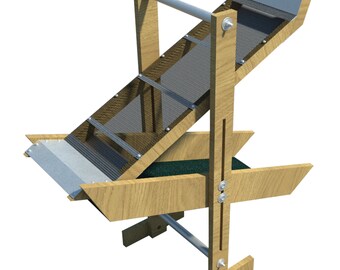 Homemade Gold Rocker Box DIY Gold Rocker Box Sluice Plans - Build Your ...