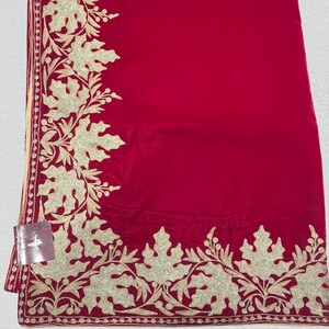 Maple Design Velvet Shawl, Royal Orni, Hippie Shawls, Tilla Embroidered ...