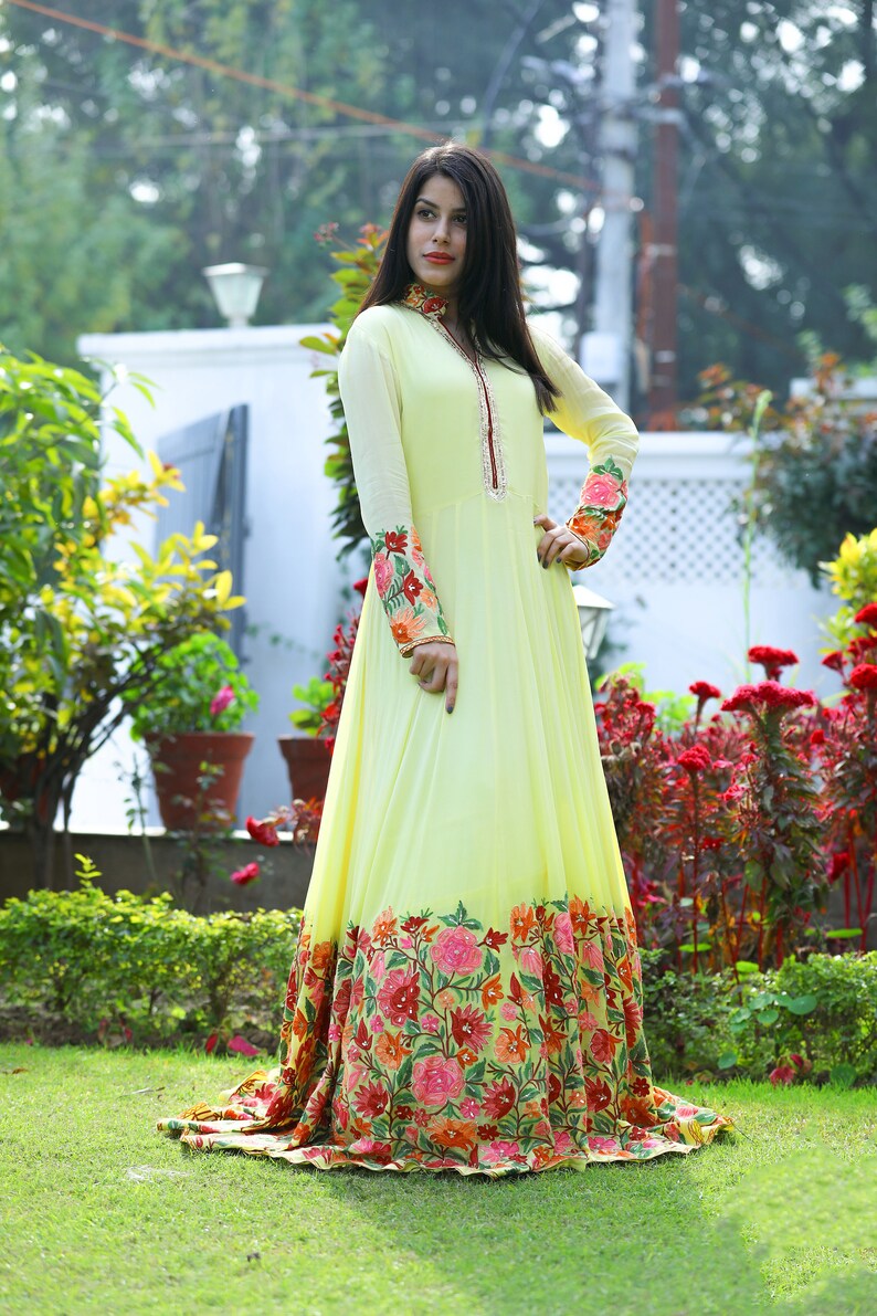 Yellow Dress, Indian Dress, Women Dress, Ethnic Dress, Traditional ...
