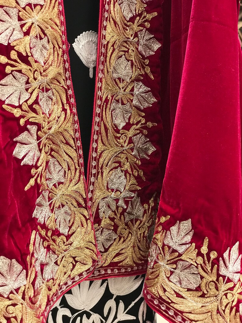 Red Velvet Cape Bridesmaids Shawl Women Shawls Wedding | Etsy