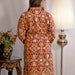 Red Kashmiri Coat, Aari Embroidered Coat, Kashmiri Long Coat, Women ...
