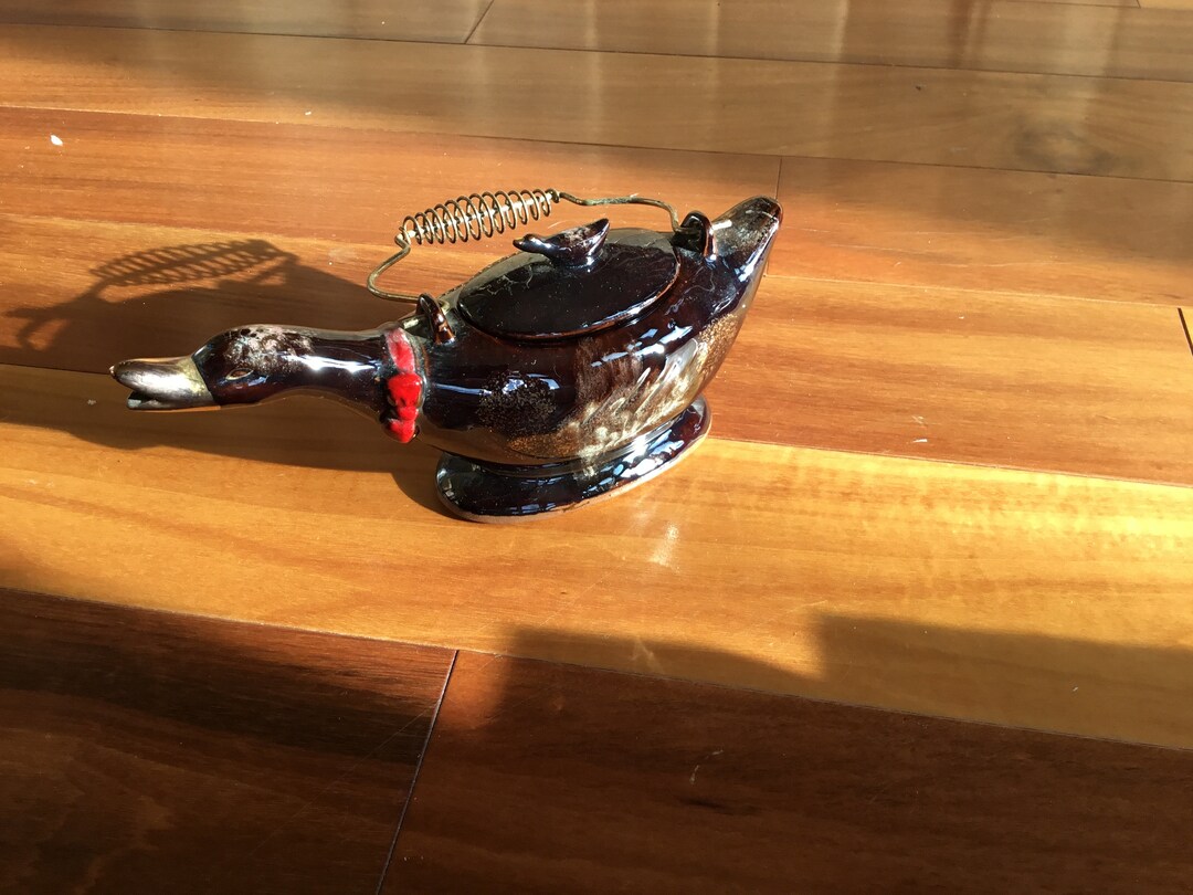 VINTAGE JAPANESE GOOSE Teapot - Etsy