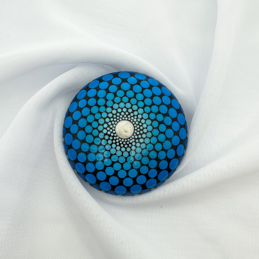 Blue Acrylic Mini Dotting Stone - Etsy