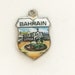 Bahrain Silver Bracelet Charm Enamel Travel Shield Asia Crest Souvenir ...