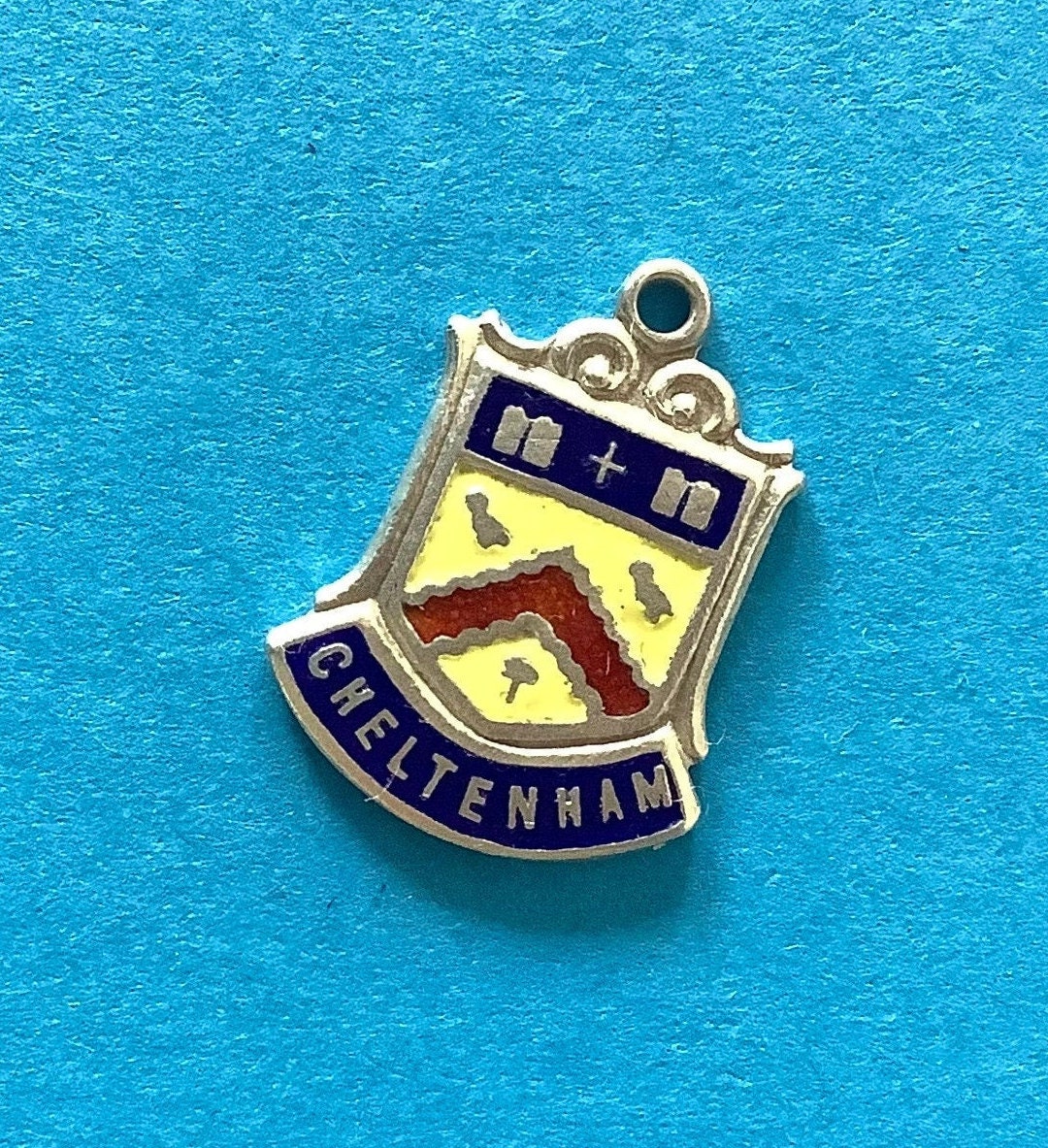 Cheltenham Vintage Shield Charms Enamel Travel Shields - Etsy UK