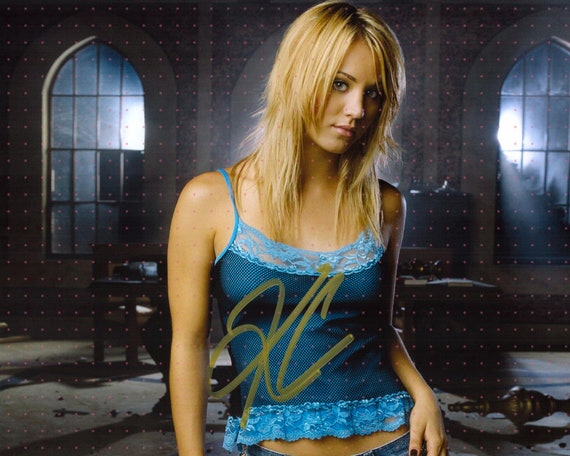Kaley Cuoco Autograph Signed Photo 8X10 Movie Autographed | Etsy