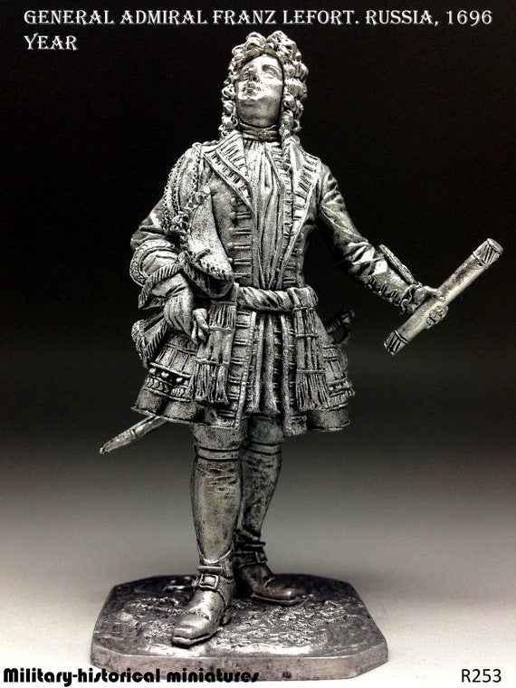 General-Admiral Franz Lefort 1696 Russland Zinn Spielzeug | Etsy