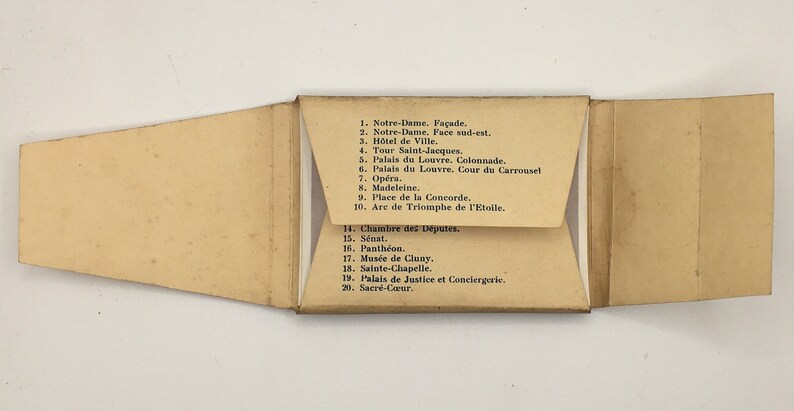 MONUMENTS DE PARIS a Folio of 20 Original 1920s Photographs - Etsy