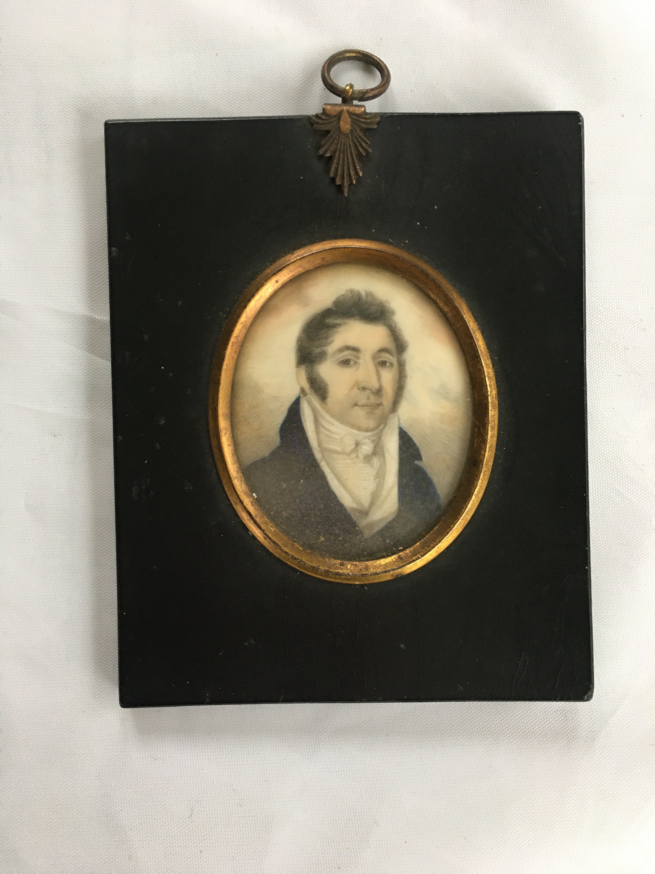 A Portrait Miniature of a Regency Gentleman - Etsy