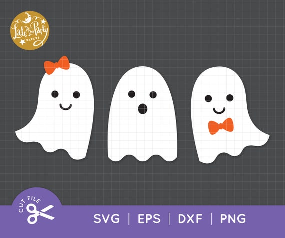 CUTE GHOSTS SVG Boy Girl Ghost Cut File Bundle Boy Ghost - Etsy