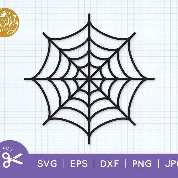 Spider Web Svg - Etsy