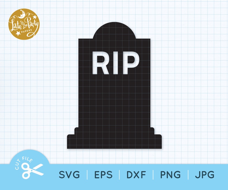 RIP Headstone SVG, Gravestone Cut File, Death to My Twenties, Tombstone ...