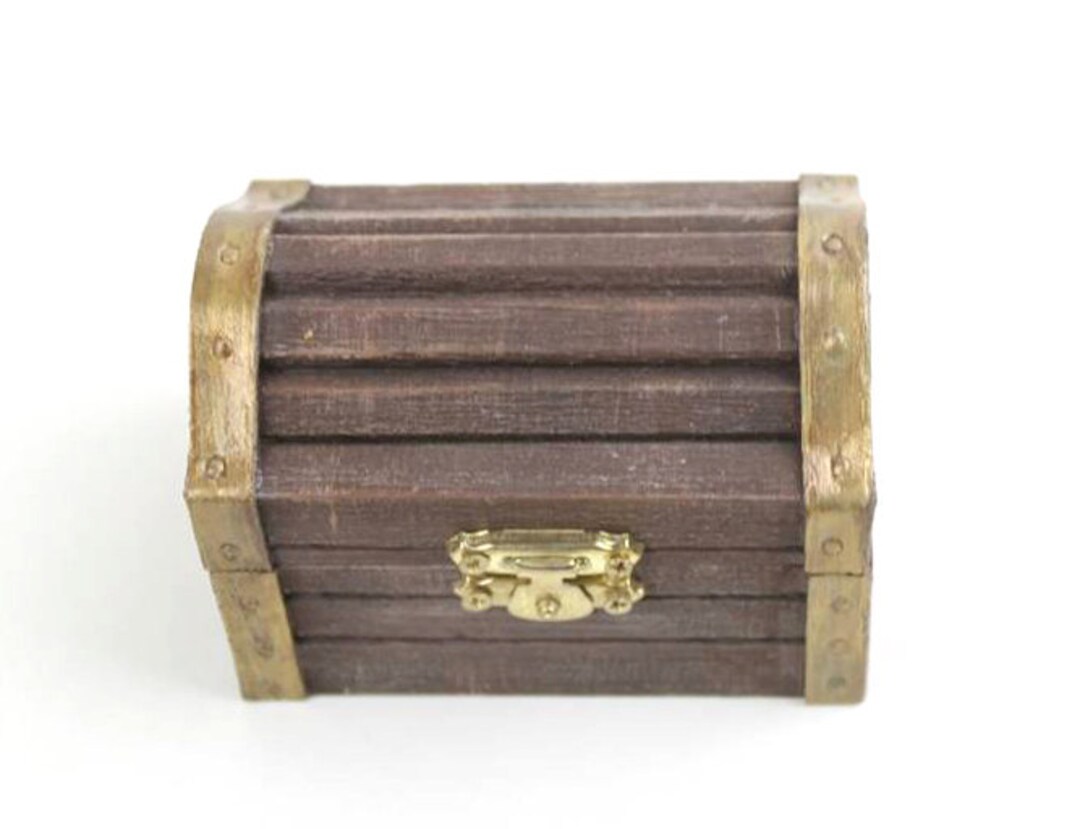 Treasure Chest Ring Box - Etsy