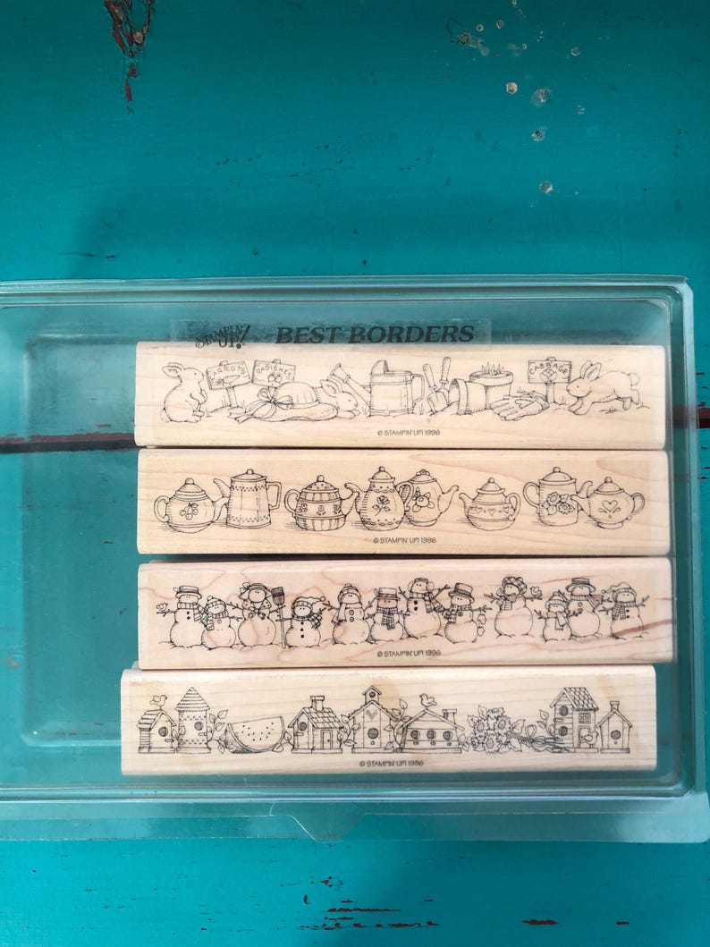 Stampin' up Best Border Stamps - Etsy