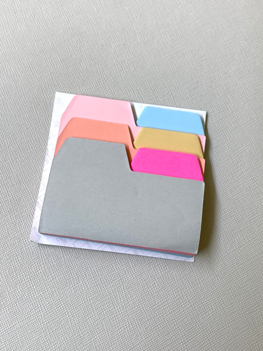Tabbed Sticky Notes - Etsy