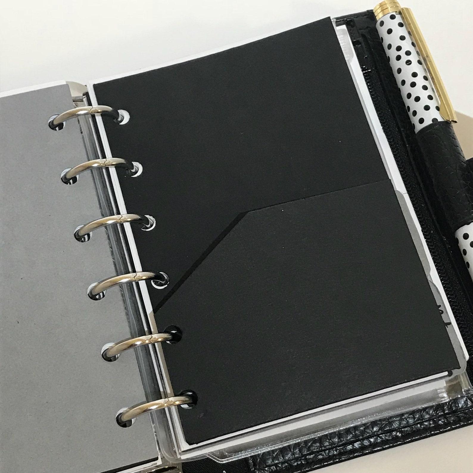 Pocket Planner Folder Pocket Size Planner - Etsy