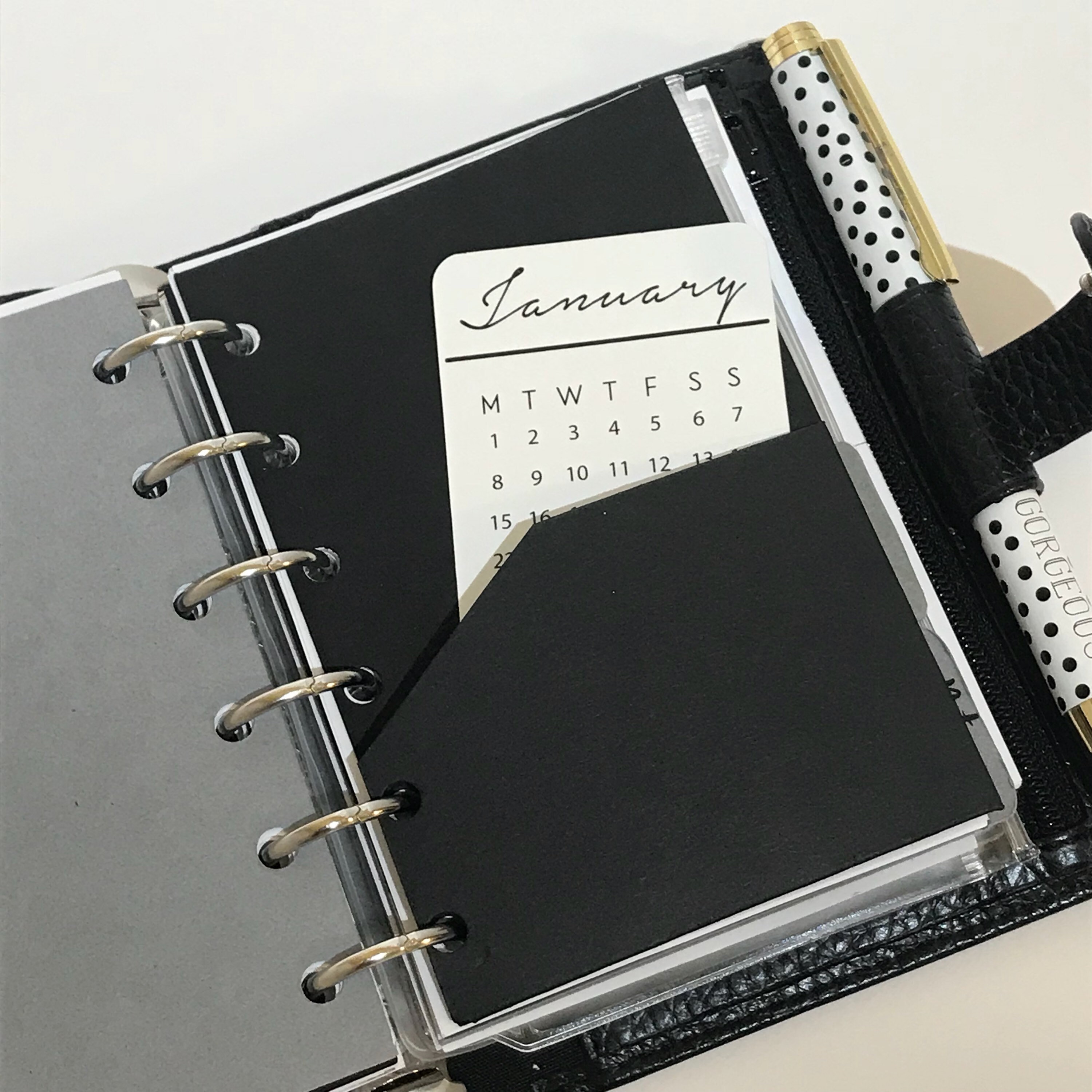 Pocket Planner Folder Pocket Size Planner - Etsy