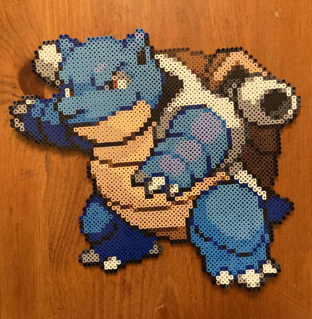 Blastoise Pokemon Perler Bead - Etsy