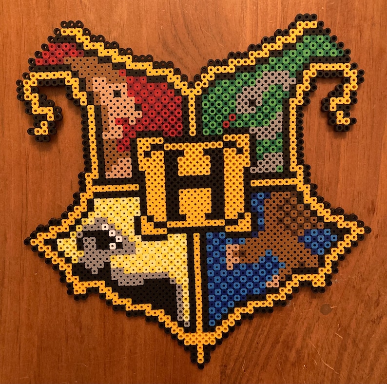 Harry Potter Perler Bead Art (different Options) - Etsy