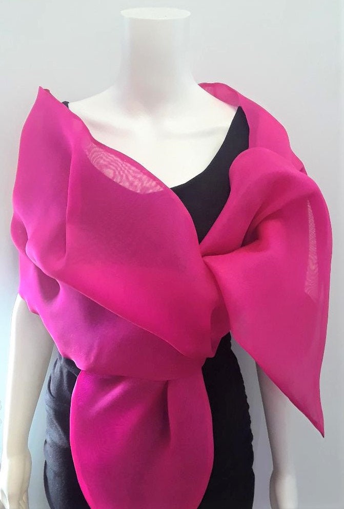 Two Tone Organza Wrap - Etsy