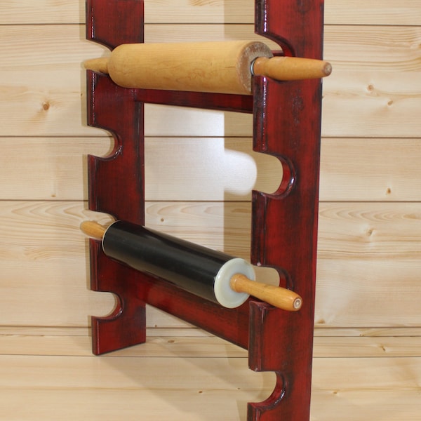 Rolling Pin Holder for Wall - Etsy