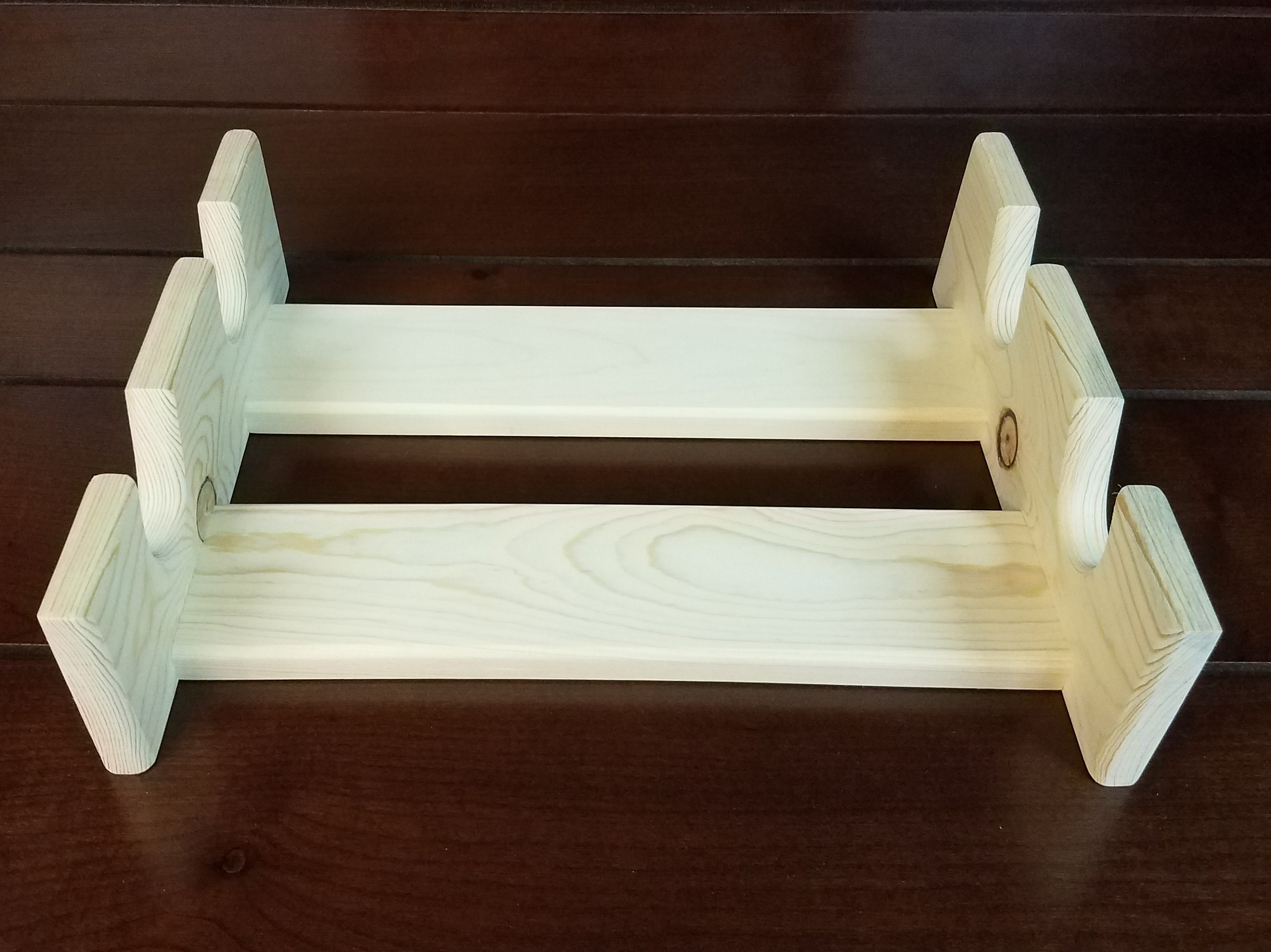 Rolling Pin Rack With Two Slots Multiple Rolling Pin Rack - Etsy