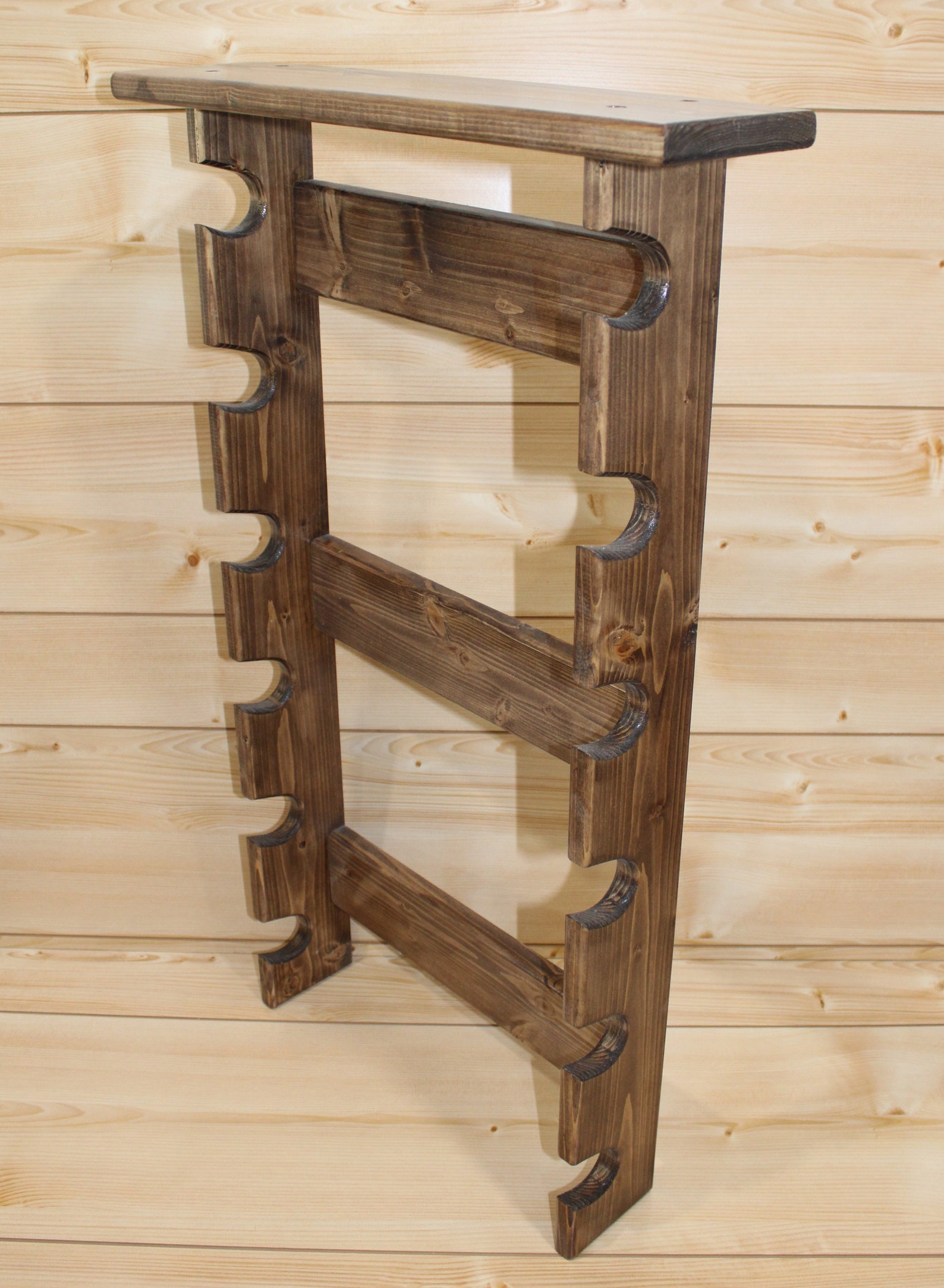 Rolling Pin Rack With Shelf Provincial Rolling Pin Rack With - Etsy