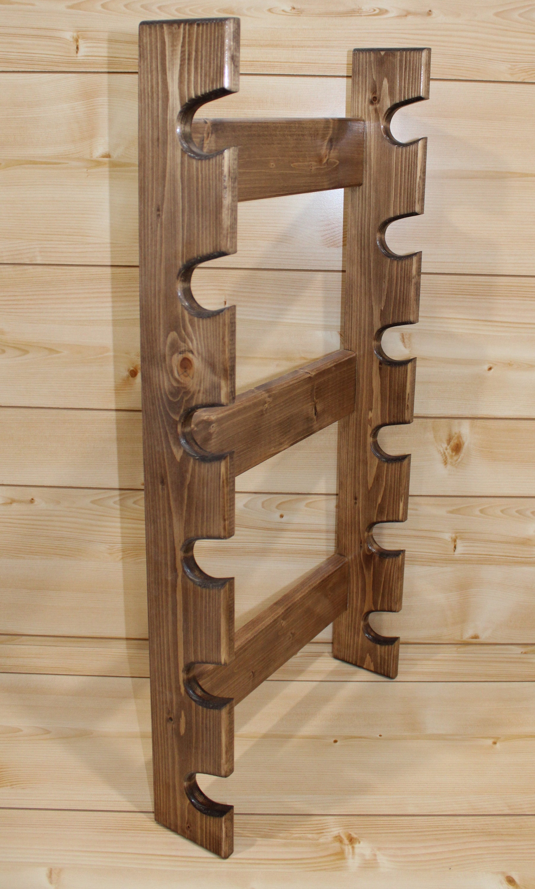 Rolling Pin Rack With Six Slots Multiple Rolling Pin Rack | Etsy