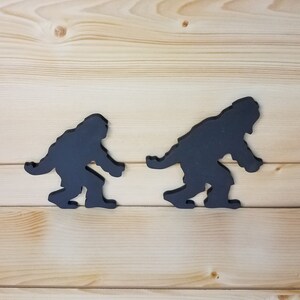 Bigfoot Couple - Sasquatch Couple - Bigfoot Wall Art - Sasquatch Wall ...