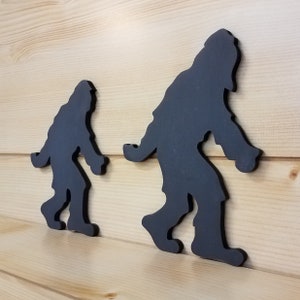 Bigfoot Couple - Sasquatch Couple - Bigfoot Wall Art - Sasquatch Wall ...