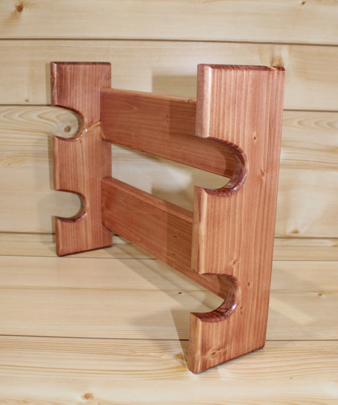 Rolling Pin Rack with Two Slots Multiple Rolling Pin Rack | Etsy