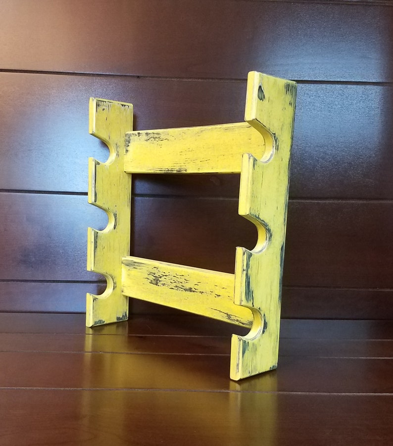 Yellow Rolling Pin Rack With Three Slots Multiple Rolling - Etsy