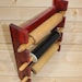 Red Rolling Pin Rack With Three Slots Multiple Rolling Pin Rack Rolling ...