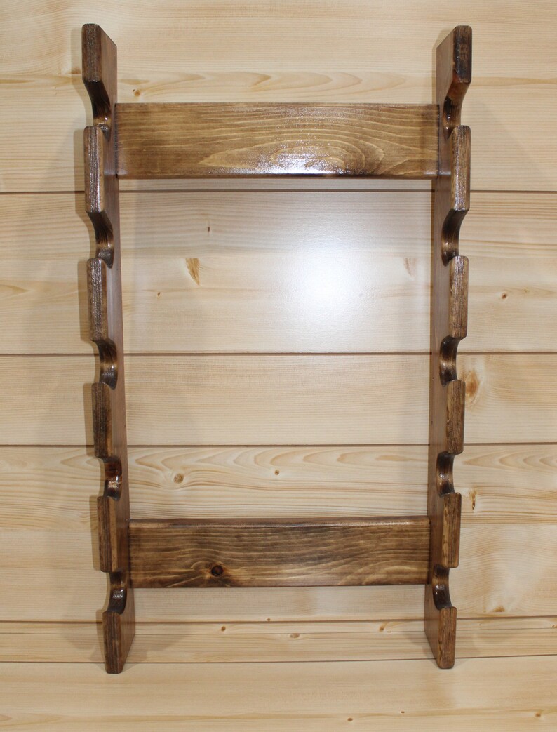 Rolling Pin Rack With Five Slots Multiple Rolling Pin Rack | Etsy