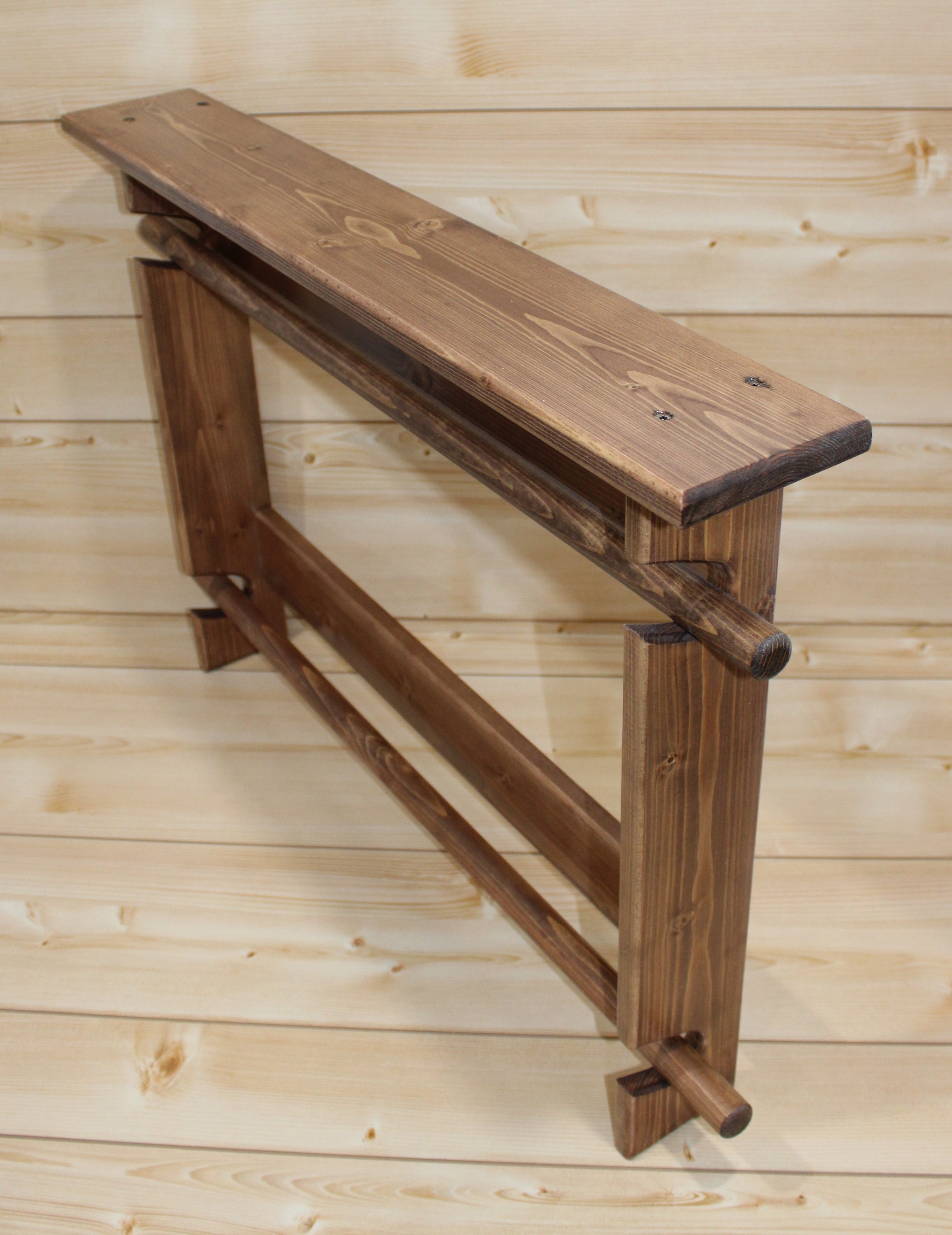 Quilt Rack Wooden Quilt Rack Quilt Rack With Shelf | Etsy