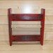 Red Rolling Pin Rack With Three Slots Multiple Rolling Pin Rack Rolling ...