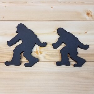 Bigfoot Couple - Sasquatch Couple - Bigfoot Wall Art - Sasquatch Wall ...