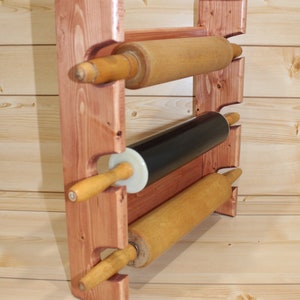 Rolling Pin Rack With Three Slots Multiple Rolling Pin Rack Rolling Pin ...