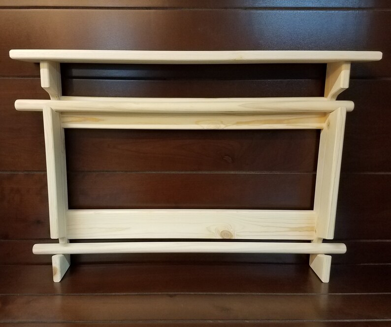 Quilt Rack Wooden Quilt Rack Quilt Rack With Shelf - Etsy