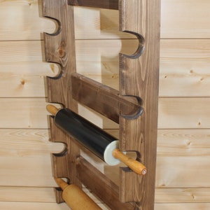 Rolling Pin Rack With Six Slots - Multiple Rolling Pin Rack - Rolling ...