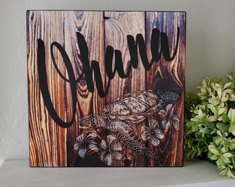 Ohana Wood Sign | Etsy